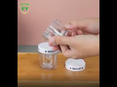 Fuji Pet 50 ml/100 ml  vergroting crème en witkleurige zeep doorzichtige plastic fles