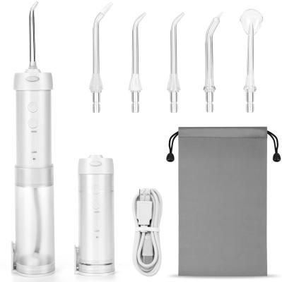 China Compact Electric Cordless Water Flosser Portable Foldable for sale