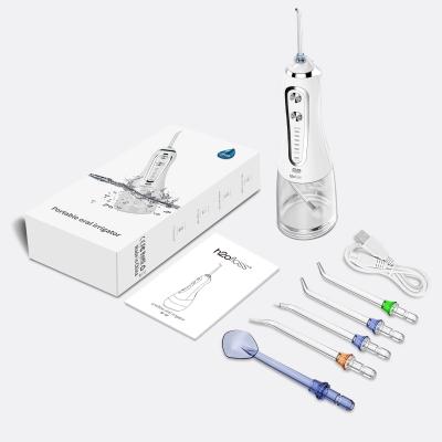China OEM Reisewasserflosser Ipx7 Wasserdicht 300ml Wasserbehälter 5 Modus Profi for sale