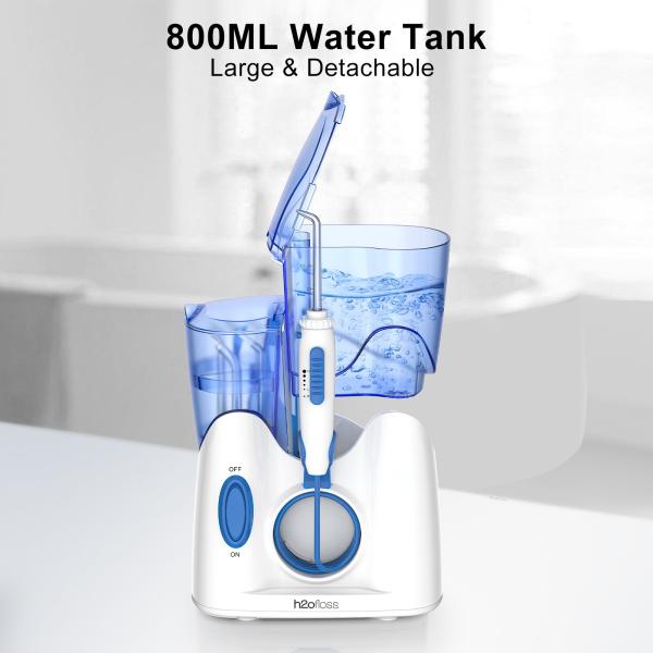 6 modos de irrigación oral con chorro de agua para el hogar Máquina de limpieza ultrasónica Máquina de limpieza dental