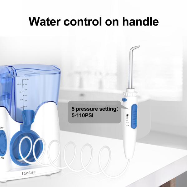 6 modos de irrigación oral con chorro de agua para el hogar Máquina de limpieza ultrasónica Máquina de limpieza dental