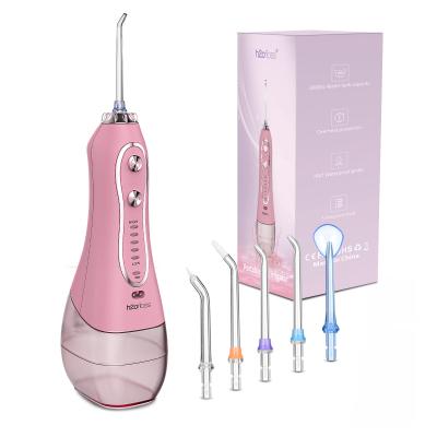 China Plastico Recarregável Cuidado Oral Água Flosser Dental Irrigador Oral Portátil à venda