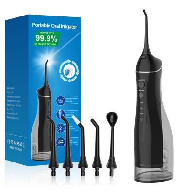 China Ozonwater Flosser OEM 2000mA 11W orale irrigator IPX7 waterdicht met 5 aanpasbare spuitpunten Te koop