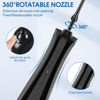 China OEM/ODM Draadloze tandheelkundige draagbare waterflosser Elektrische tandheelkundige orale irrigator met 5 modi for sale