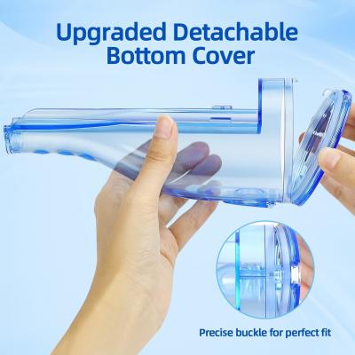 China Irrigador oral portátil sin cables 310ML limpiador de riego recargable IPX7 impermeable máquina de limpieza de rosca eléctrica en venta