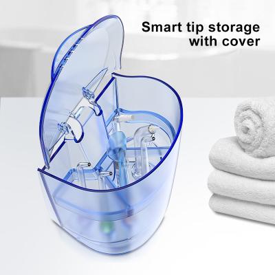 China Commercial Countertop Water Flosser Quiet Design With 12 Multifunctional Tips for sale