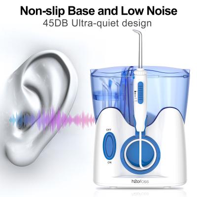 China Commercial Countertop Water Flosser Quiet Design With 12 Multifunctional Tips for sale