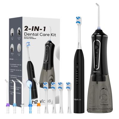 China Dental Cordless Advanced Electric Oral Irrigator Portable Cleaning Water Flosser Teeth Cleaning Clean Oral Irrigator 300ml Best for sale