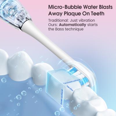 China Smart Rechargeable Electric Toothbrush Soft Sonic Vibration Bristles USB Direct Charge Waterproof for Household Use for Travel for sale