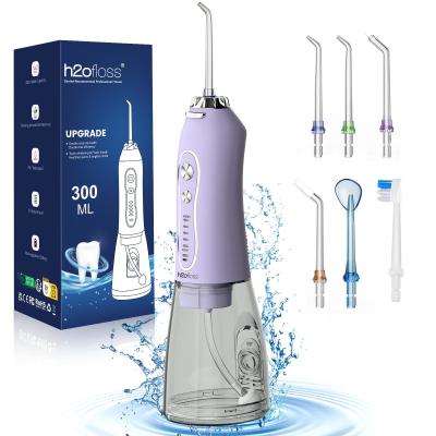 Portable Water Flosser Cordless Oral Cleaner Dental Irrigator With Massage Function CE Certificate Waterpulse