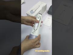 Meer dan 30 Dagenbatterij In werking gesteld Water Flosser met 5 Regelbare het Werkwijzen