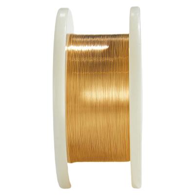 China Stable Structure Gold Plated Tungsten Wire For Filament Electrodes And Heating Elements for sale