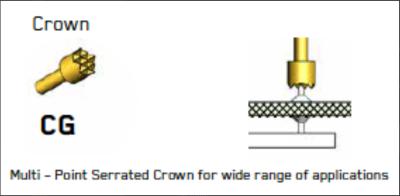 China 100mil Spring Test Probe with Crown Tip and BeCu Plunger for High Hitting Accuracy for sale