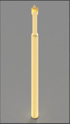 China 100mil Spring Test Probe with Crown Tip and BeCu Plunger for High Hitting Accuracy for sale