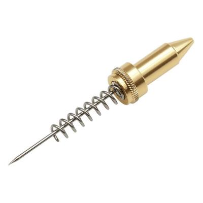 China P75-E2 Spring Test Probe with 1.3mm Conical Head and 1.02mm Tube Diameter for 3A PCB Testing for sale