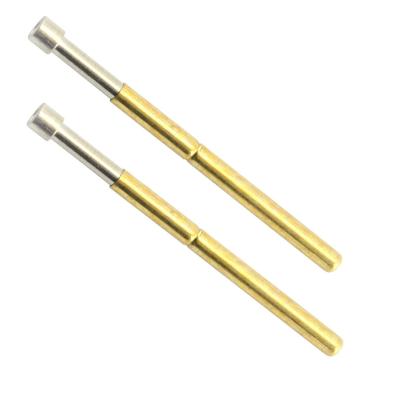 China P125-A Spring Test Probe Pogo Pin with 5A Current 50m Ohm Resistance and 33.35mm Length for PCB Testing for sale