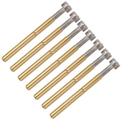 China Spring Test Probe P156 H, 100Pcs Spring Loaded Test Pin, 2.36mm Brass Spring Probe with 9 Claws, Industrial Supplies for Testing and Replacement, Durable and Accurate Computer Mac for sale