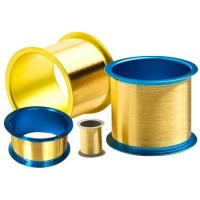 China 0.025mm Diameter Gold Bonding Wire for Semiconductor Packaging and Microelectronics Applications for sale