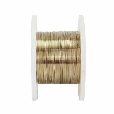 China Molybdenum wire, gold plated, 0.025mm (0.001in) dia, 99.95% for sale