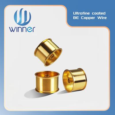 China 0.02mm 0.03mm Precision Ultra Fine Beryllium Copper Wire Supplier for sale