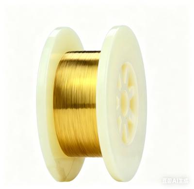 China Bulk Supply 0.0035mm Micro Gold Coated Tungsten Wire Industrial Precision Raw Material for sale