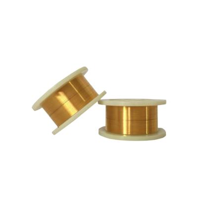 China 0.0035mm Ultra Fine Gold Plated Tungsten Wire For Lab Research Micro Probe Use for sale