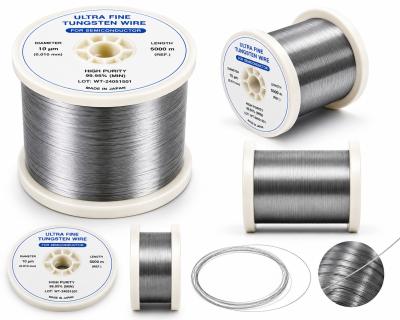 China Micro Tungsten Wire High Tensile for Medical Micro Electrode Components for sale