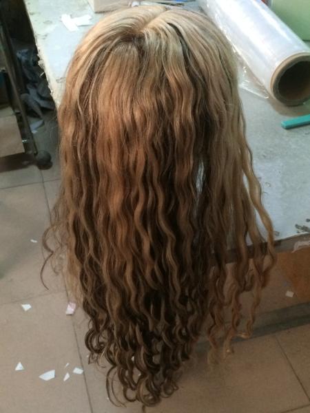Quality Full Lace Cap Womens Toupee Medium Brown Hair Toupee For Ladies for sale