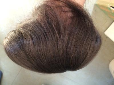 China Medium Brown Mens Lace Hair System 6-12 Inches Mens Toupee Hair for sale