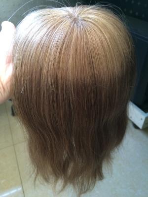 China Full Cap Toupee Hair Piece Brown Toupee Hair Replacement Customizable for sale