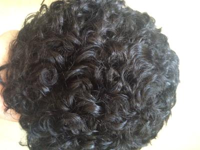 China 130% Density Naturally Black Hair Toupee Hairpieces For Women for sale