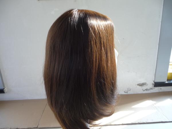 Quality Adjustable Straps Ladies Wigs Brown Women'S Toupee Human Hair for sale