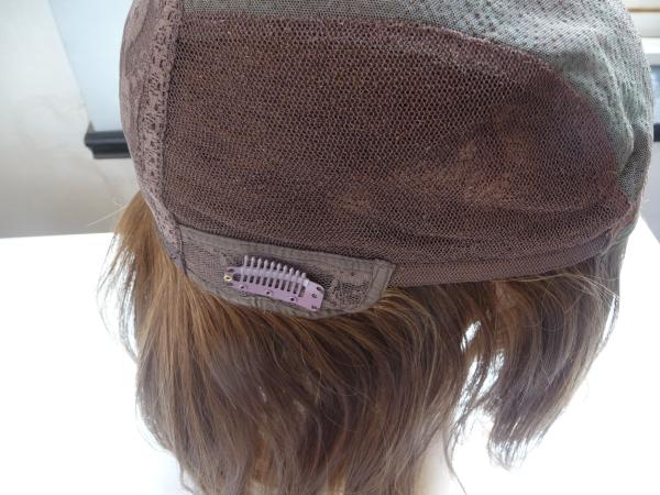 Quality Natural Hairline Straight Hair Texture Average Cap Toupees For Ladies for sale