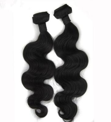 China Black Hair Extensions Human Hair 6"-18" 100 Human Hair Extensions for sale