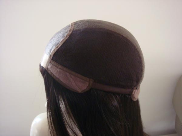 Quality Natural Hairline Straight Hair Texture Average Cap Toupees For Ladies for sale