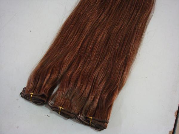 Quality 14in 16in 18in Wavy Human Hair Extensions Bronde Hair Extensions for sale