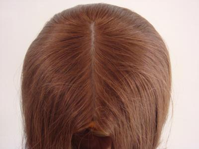 China Ladies Hair Pieces Light Density Heat Friendly Wigs Middle Part for sale