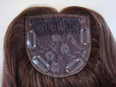 China Customized 100 European Human Hair Silk Top Wig Wavy Or Curly for sale