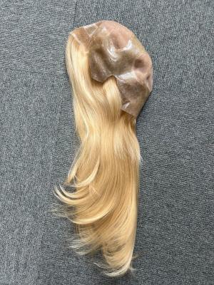 China Natural Medical Silicone Wigs Blonde Wigs For Medical Hair Loss for sale