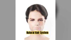 Natural Black Hair System Custom Fit Styling