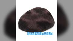 Dark Brown Lace Hair System For Men