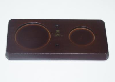 China Old Fashioned Beech Wood Holder Dark Brown Rectangle Shape 500 X 120 X 22 mm for sale