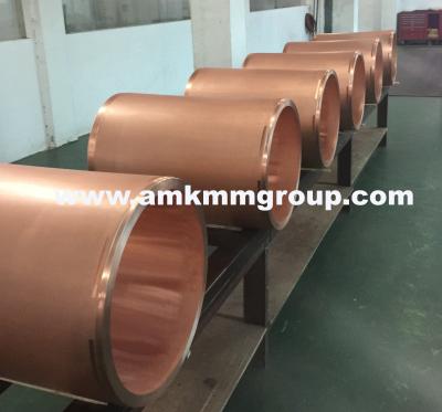 China Round copper mould tube for CCM ,continuous casting copper mould tube for sale