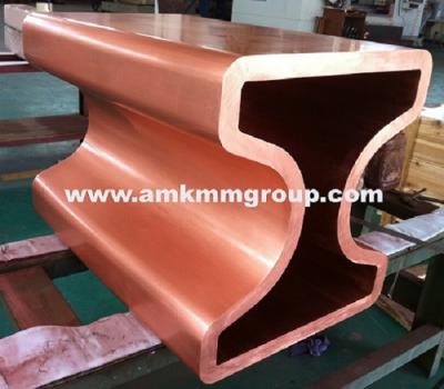 China Beam blank copper mould tube for CCM, copper mould tube for beam blank continuous casting machine for sale