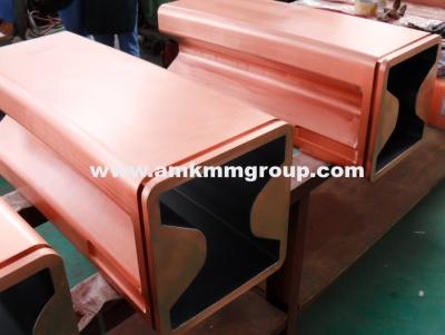 China Beam blank copper mould tube for CCM, copper mould tube for beam blank continuous casting machine for sale