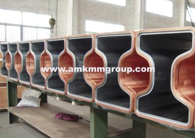 China Beam blank copper mould tube for CCM, copper mould tube for beam blank continuous casting machine for sale