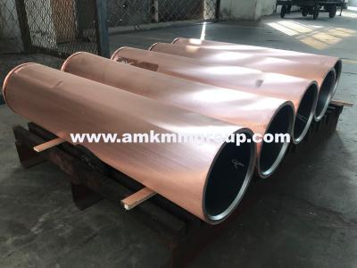 China Parabolic copper mould tube, double parabolic copper mould tube for CCM, quadruple taper copper mould tube for sale