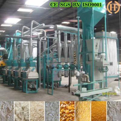 China Stainless Maize flour mill machinery for corn,maize,posho with price ,good quality and gorgeous final product for sale