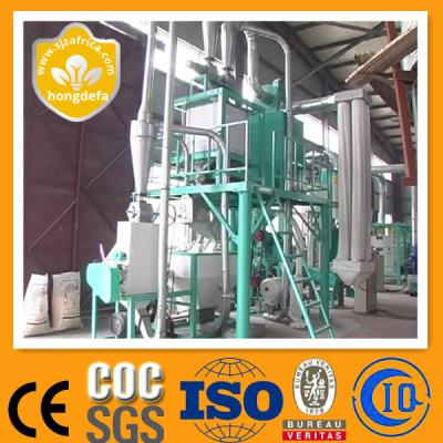 China Corn flour making machine,Maize processing milling plant for sale
