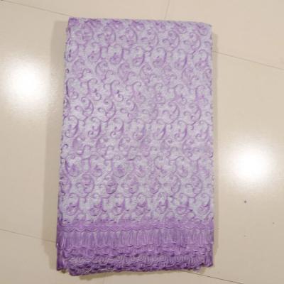 China Sign Organza Lace Curtain Fabric , Embroidered for sale
